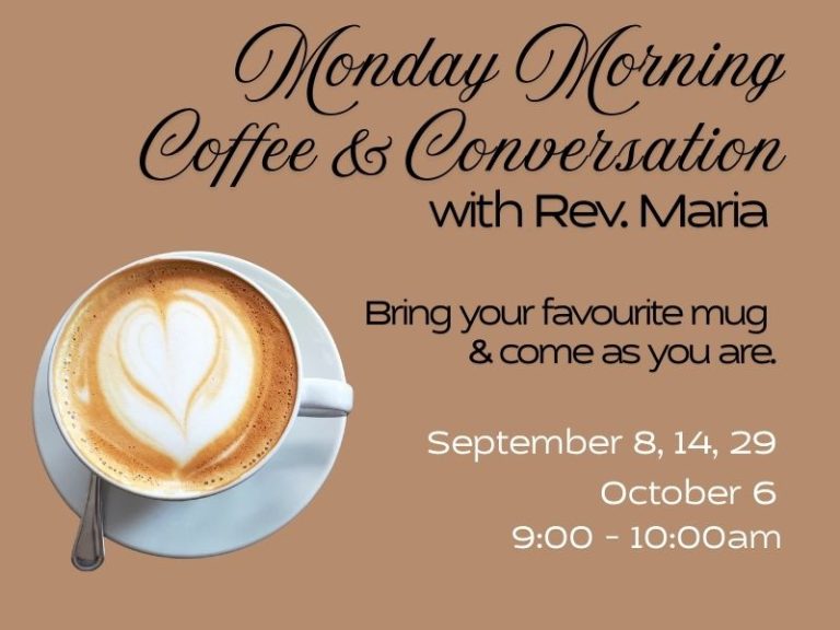 Monday Coffee & Convos - Holy Trinity Thornhill